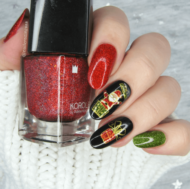 35+ Trendy Christmas Nail Ideas in 2024 - Sweet Money Bee