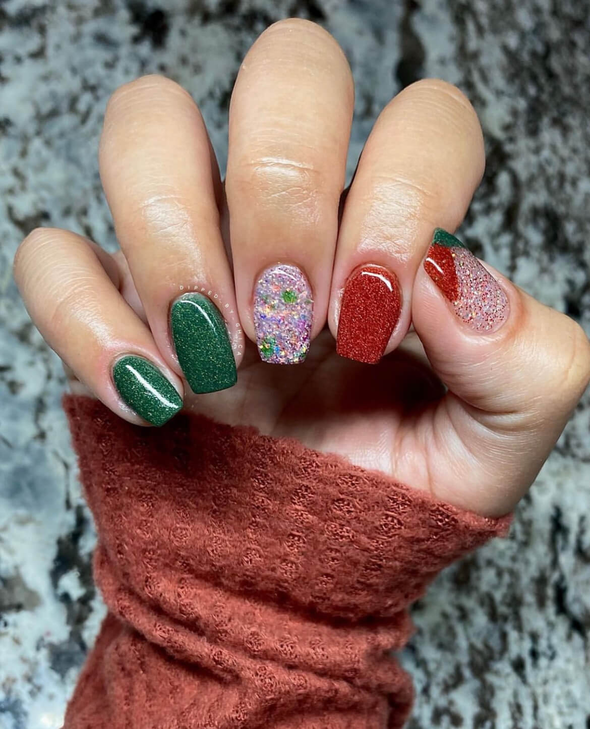 35+ Trendy Christmas Nail Ideas in 2024 - Sweet Money Bee