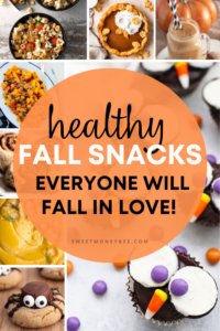 15 Easy and Healthy Fall Snacks That Everyone Will Love - Sweet Money Bee