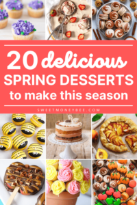 20+ Spring Desserts To Celebrate The Season - Sweet Money Bee
