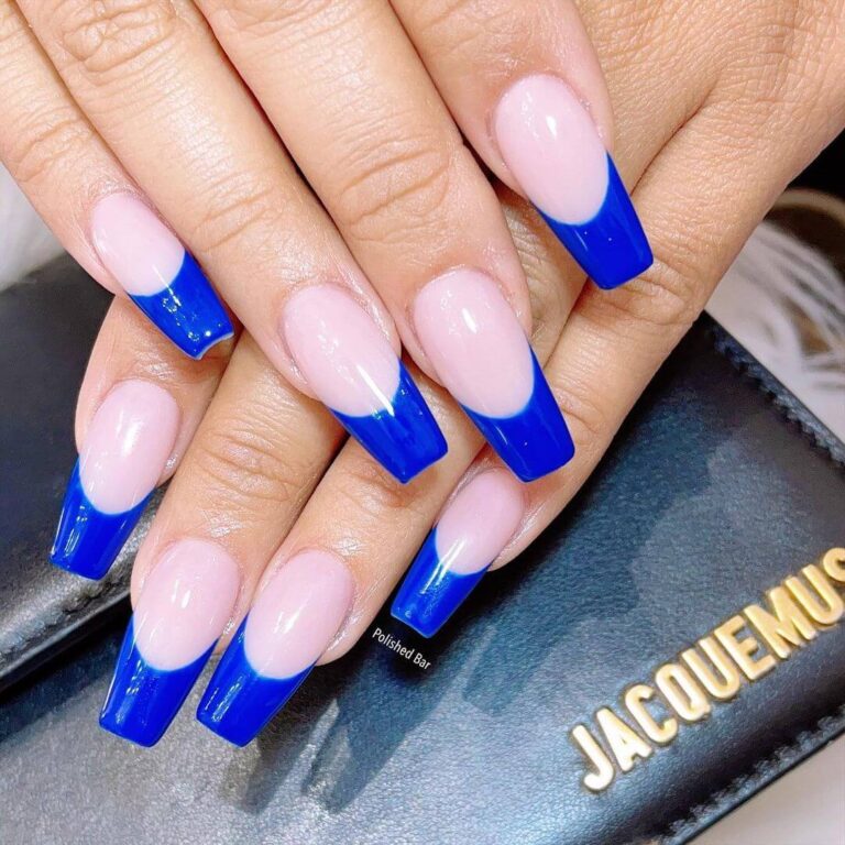 25+ Royal Blue Nail Designs So Regal, You'll Feel Like a Queen! - Sweet ...