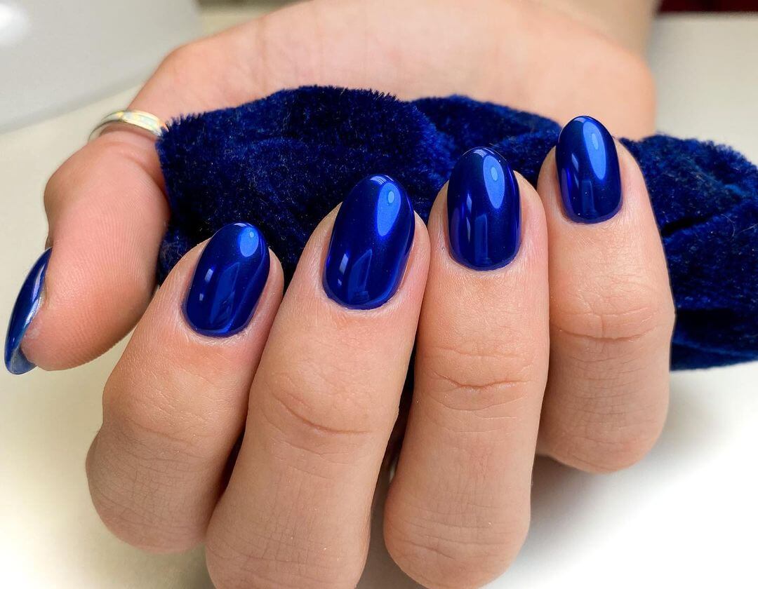 25+ Royal Blue Nail Designs So Regal, You'll Feel Like a Queen! - Sweet ...