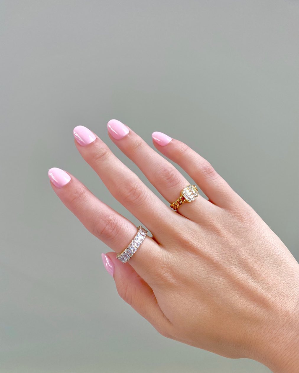 20 Short Pink Nails - Sweet Money Bee