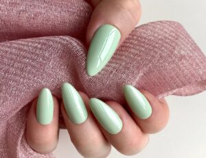 20 Sage Green Nails - Sweet Money Bee
