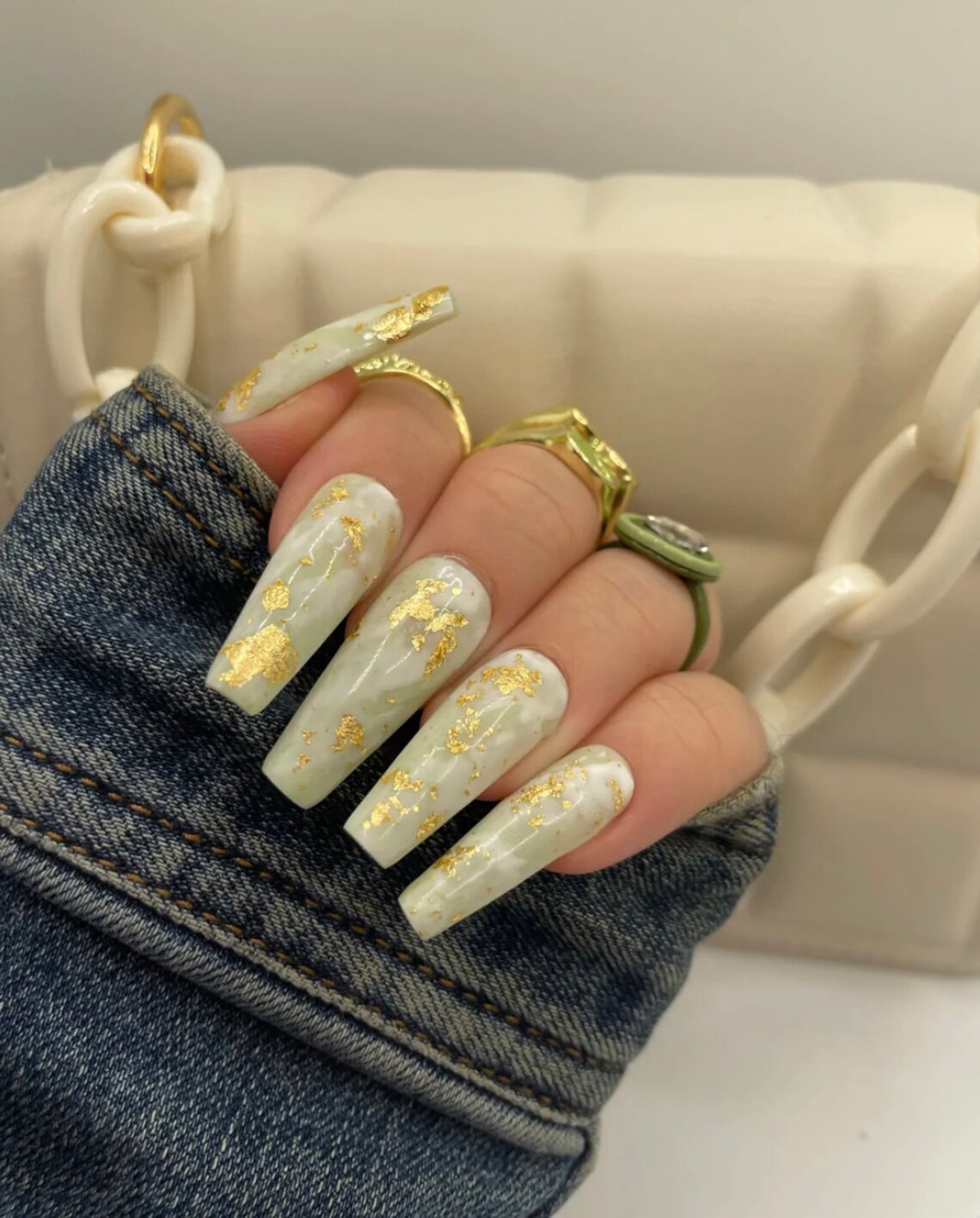 20+ Marble Nail Designs You Will Fall in Love With - Sweet Money Bee