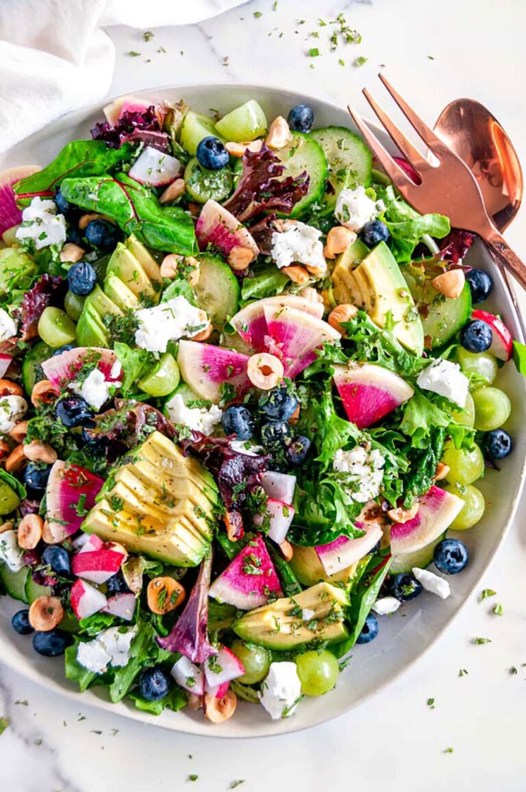 20+ Spring Salads That Are Fresh And Colorful - Sweet Money Bee
