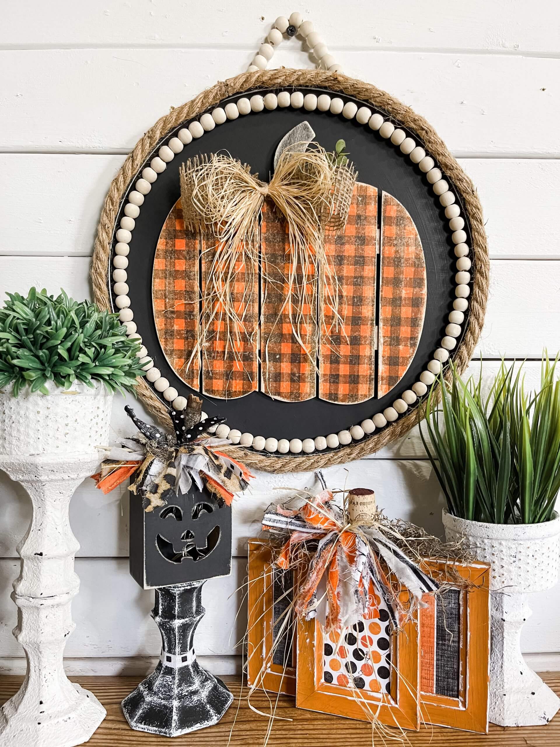 15 Best DIY Dollar Tree Fall Craft Ideas - Sweet Money Bee