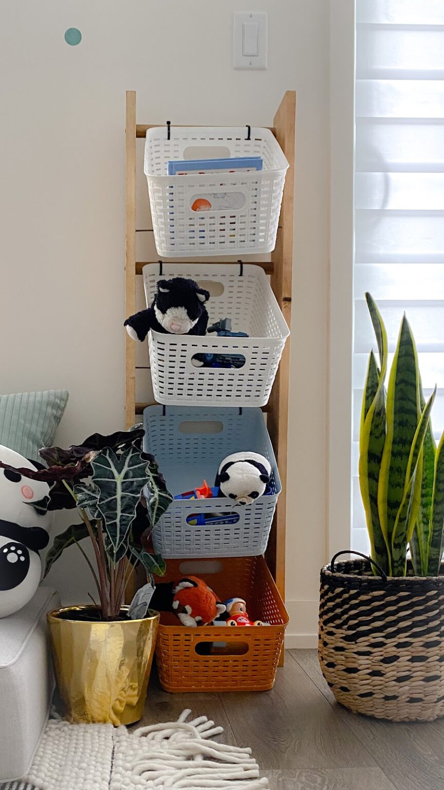 20 Best Dollar Store Nursery Organization Storage Hacks - Sweet Money Bee