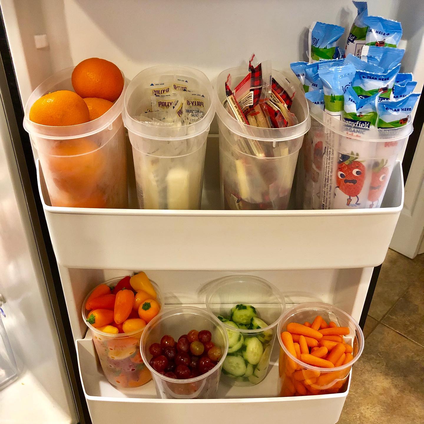 20 Best Dollar Store Fridge Organization Storage Hacks - Sweet Money Bee