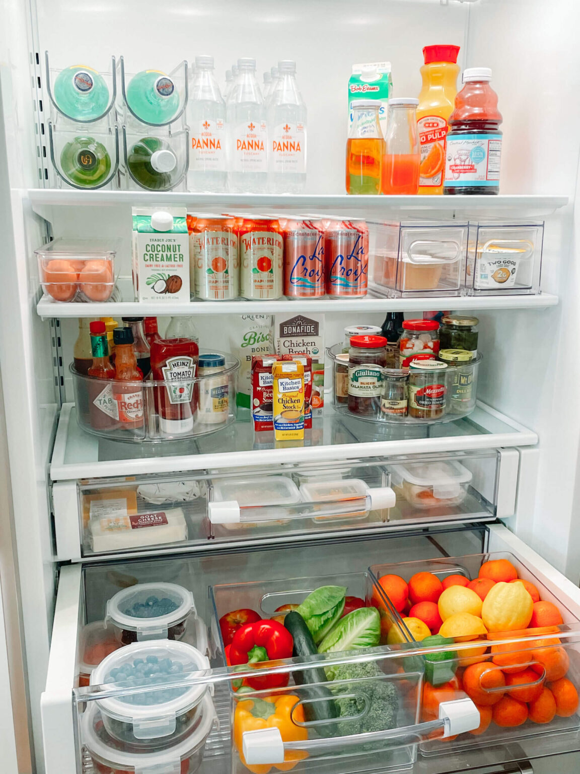 20 Best Dollar Store Fridge Organization Storage Hacks - Sweet Money Bee